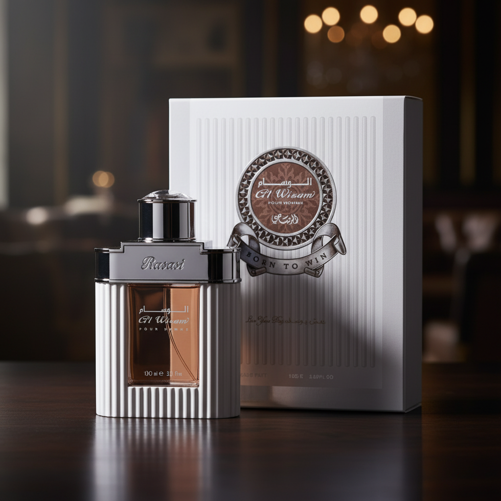 Rasasi Al Wisam Pour Homme Born To Win Luxury Arabic Mens Fragrance EDP ...