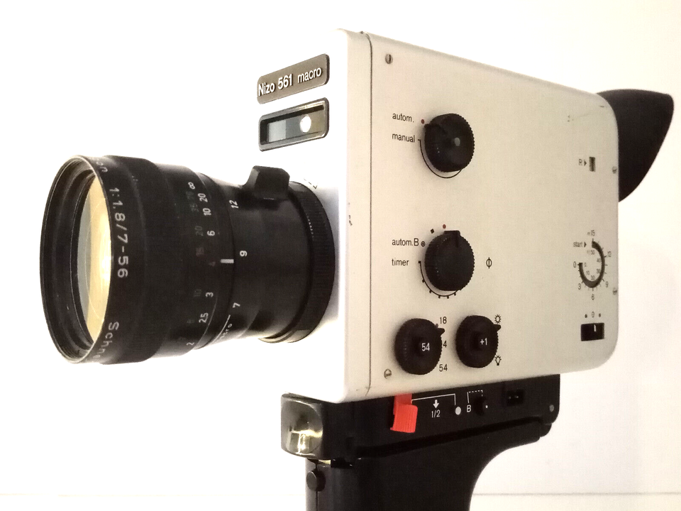 Vintage Design - Braun Nizo 561 macro Super 8 Movie Camera