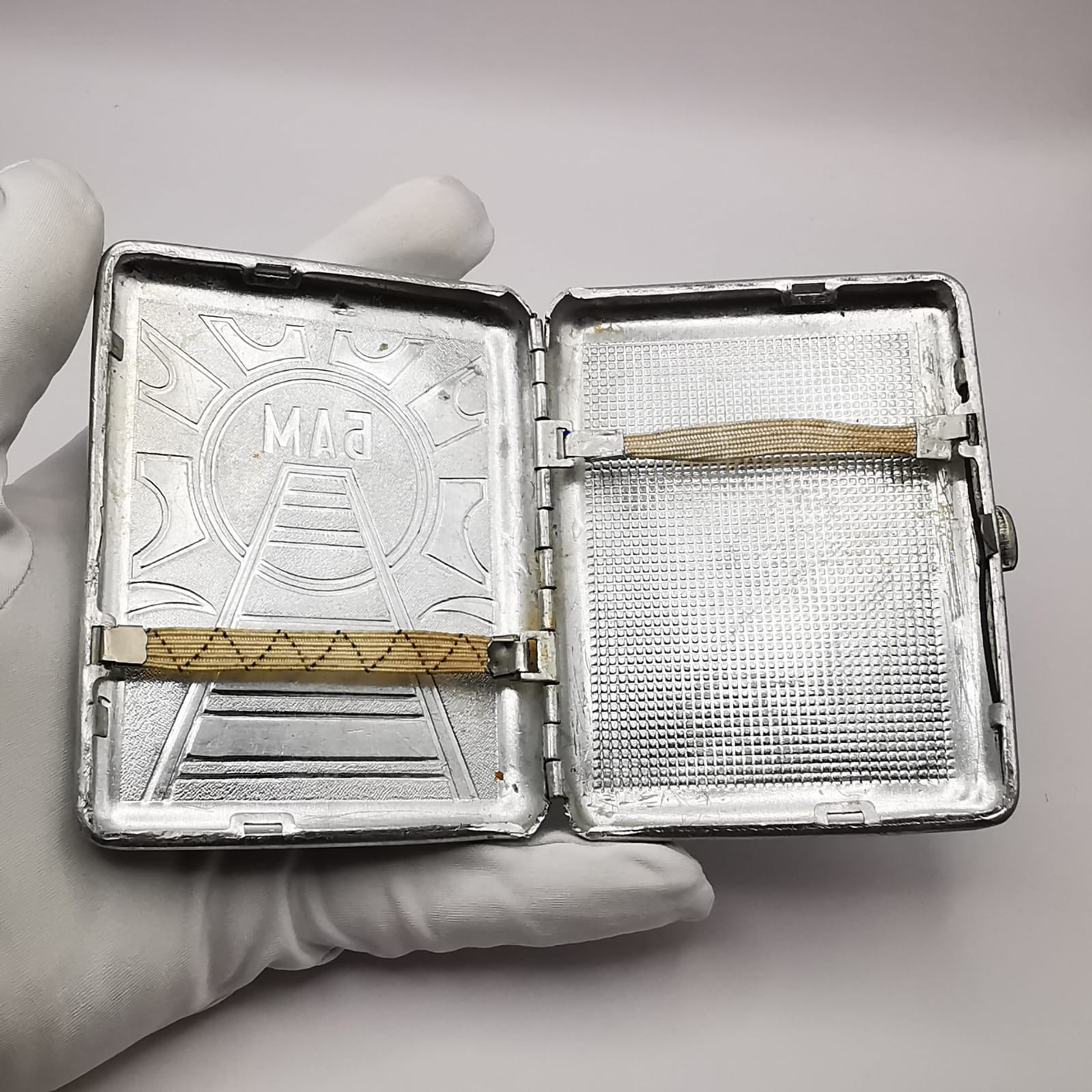 USSR 70s Vintage Cigarette Case In Honor of the Construction of BAM ...