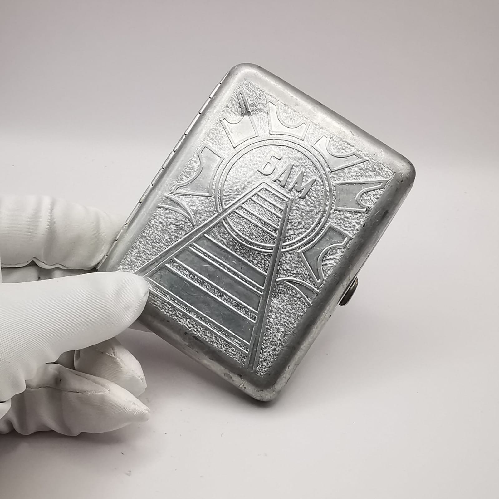 USSR 70s Vintage Cigarette Case In Honor of the Construction of BAM ...