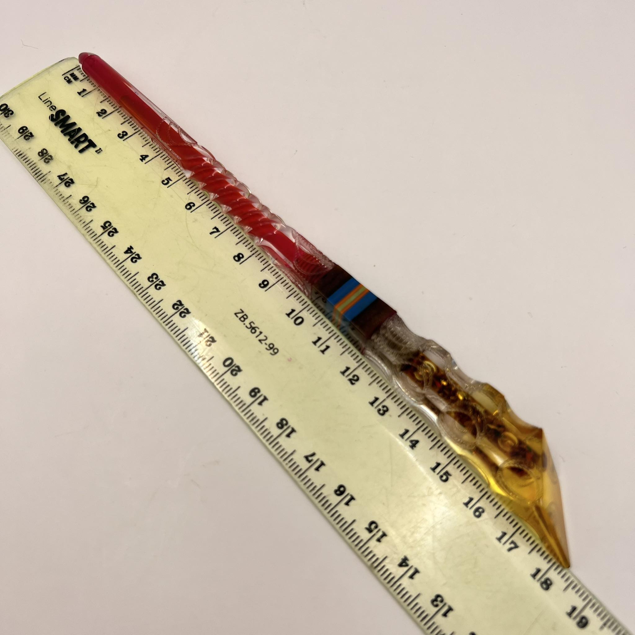 1980s Cute Vintage Handmade Soviet Ballpoint Pen Plexiglass Prison Art USSR