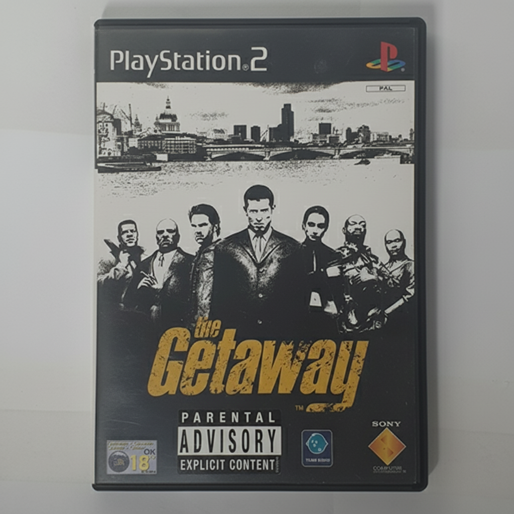 The Getaway Sony PlayStation 2 PS2 2003 Complete Tested Slightly Used Game